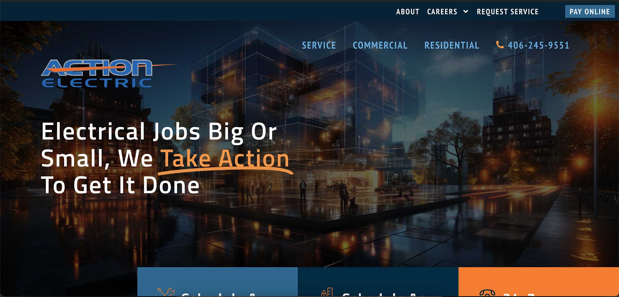 Contact - Action Electric